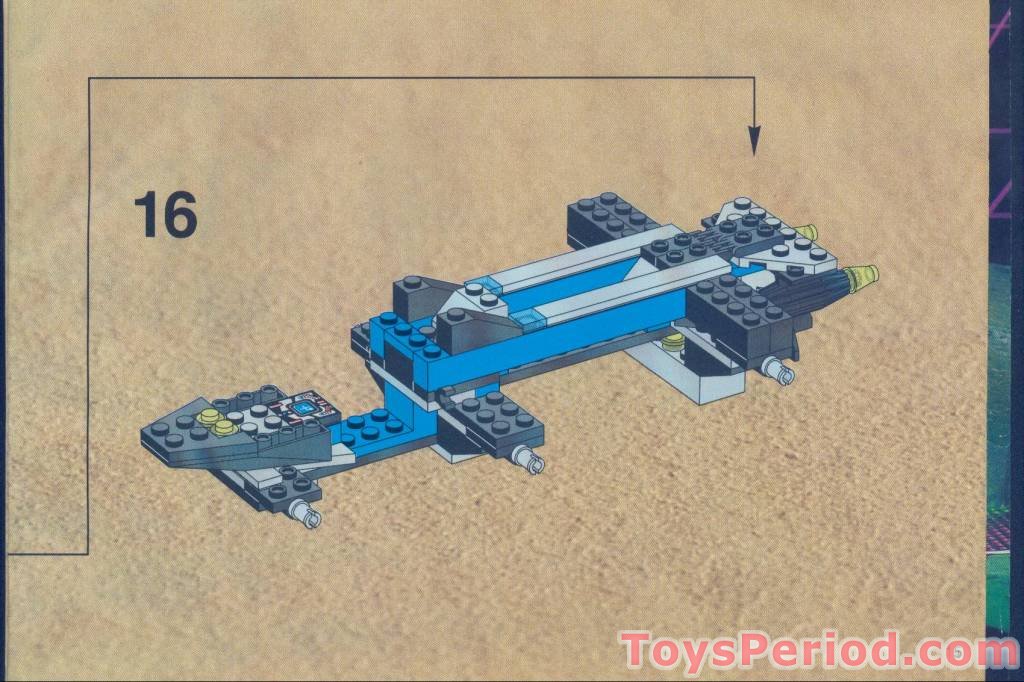 LEGO 1787 Crater Cruiser Instructions and Parts List