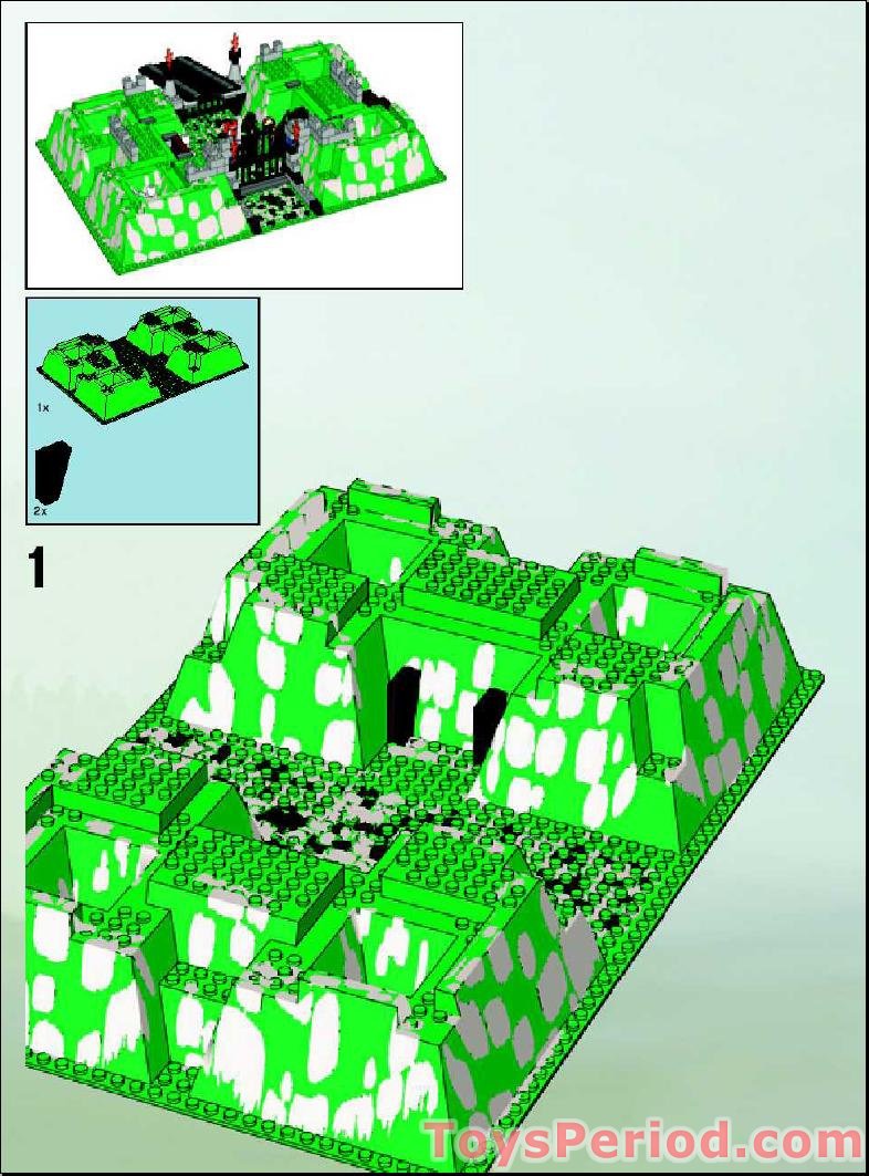 LEGO 10176 Royal King's Castle Set Parts Inventory and Instructions ...
