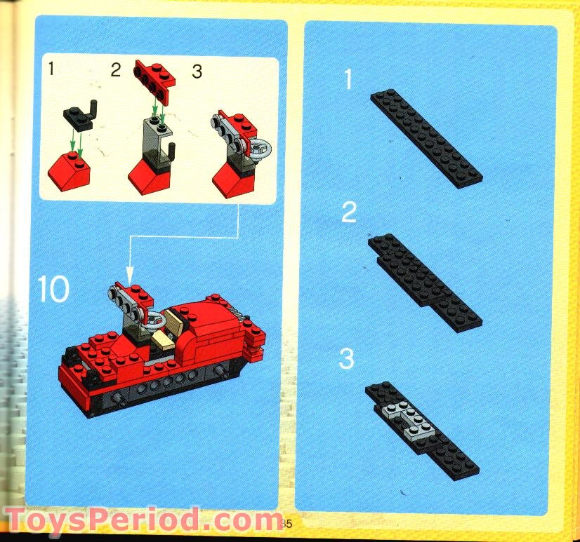 LEGO 4883 Gear Grinders Instructions and Parts List