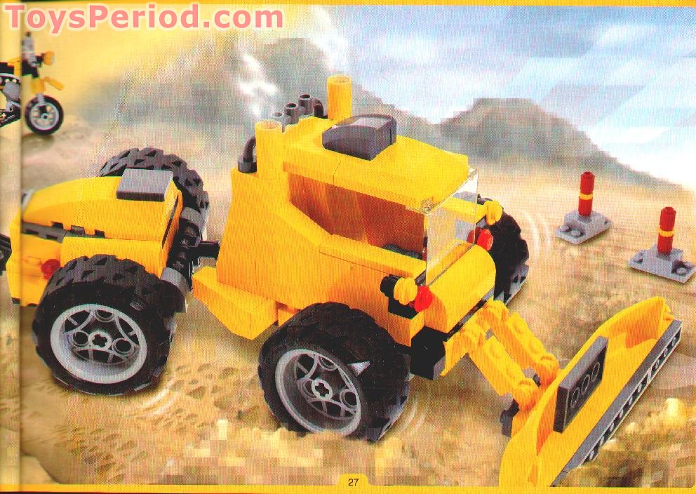 LEGO 4404 Land Busters Instructions and Parts List