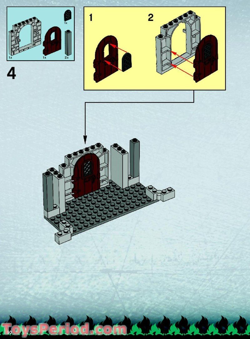 LEGO 5378 Hogwarts Castle (3rd Edition) Instructions and Parts List