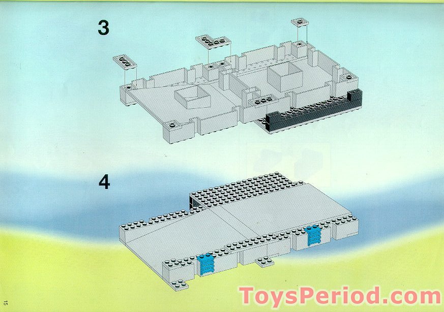 LEGO 6543 Sail 'n' Fly Marina Instructions and Parts List