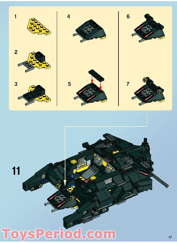 LEGO 7888 The Tumbler: Joker's Ice Cream Surprise Instructions and ...