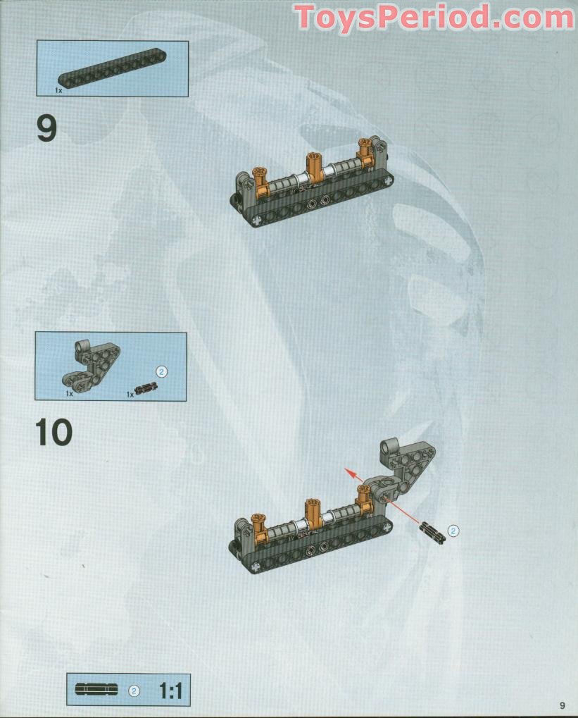 LEGO 8595 Takua and Pewku Instructions and Parts List