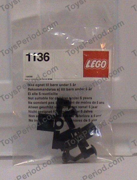 LEGO 1136 Buffers, Magnetic Couplers Set Parts List