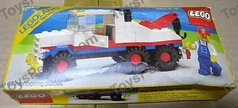 LEGO 1572 Super Tow Truck Instructions and Parts List