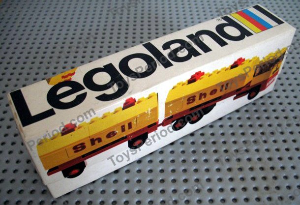 LEGO 688 Shell Tank Truck Instructions and Parts List