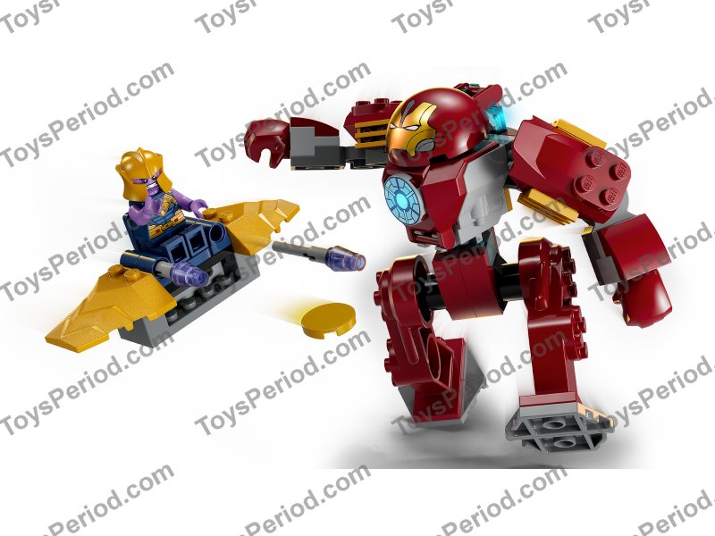 LEGO 76263 Iron Man Hulkbuster vs. Thanos Set Parts List