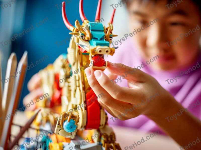 LEGO 80112 Auspicious Dragon Set Parts List