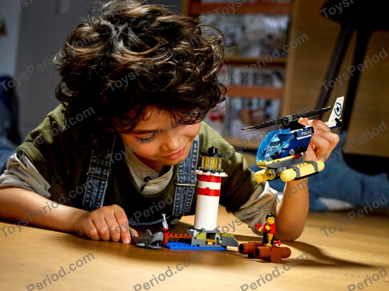 LEGO 60274 Elite Police Lighthouse Capture Set Parts List