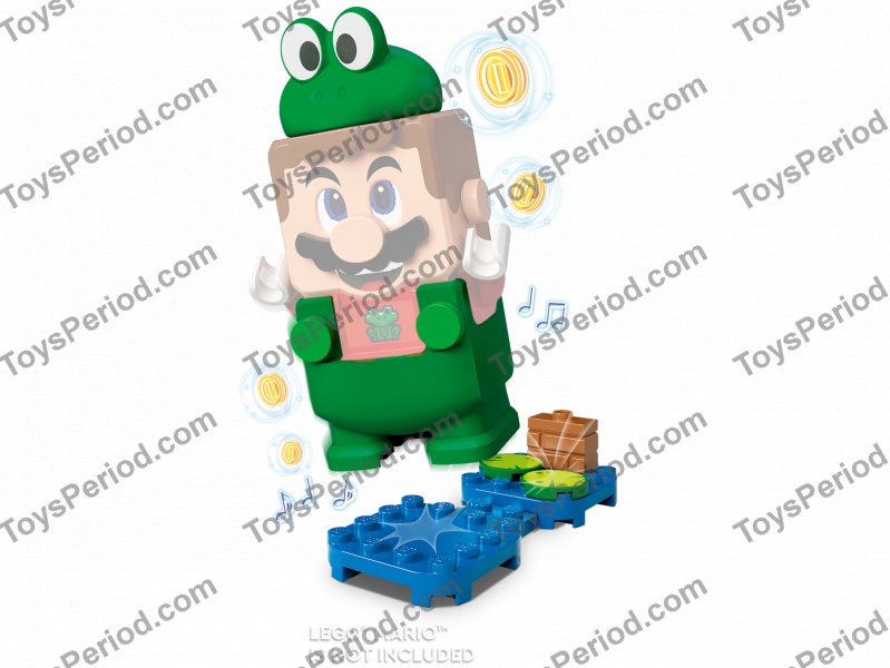 LEGO 71392 Frog Mario - Power-Up Pack Set Parts List