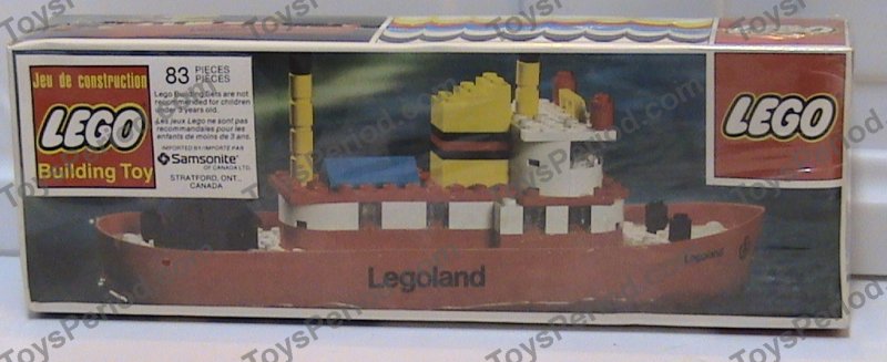 LEGO 311-1 Ferry Instructions and Parts List