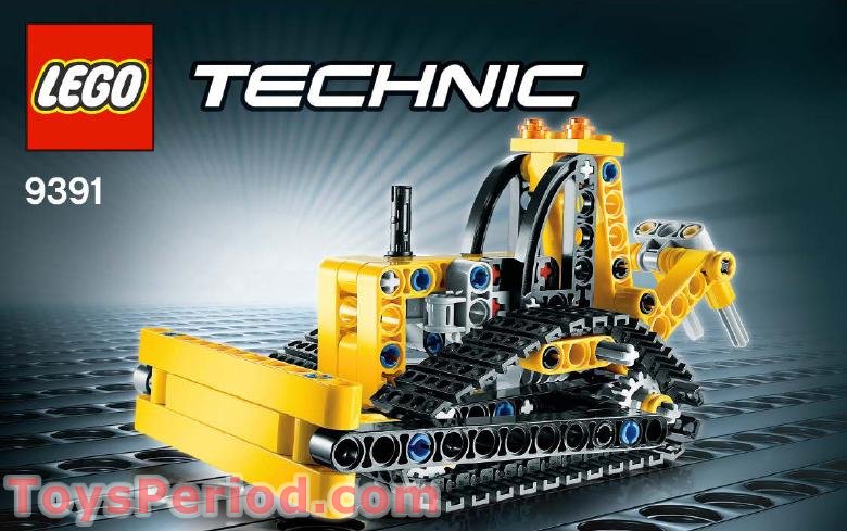 LEGO 9391 Crawler Crane Instructions and Parts List