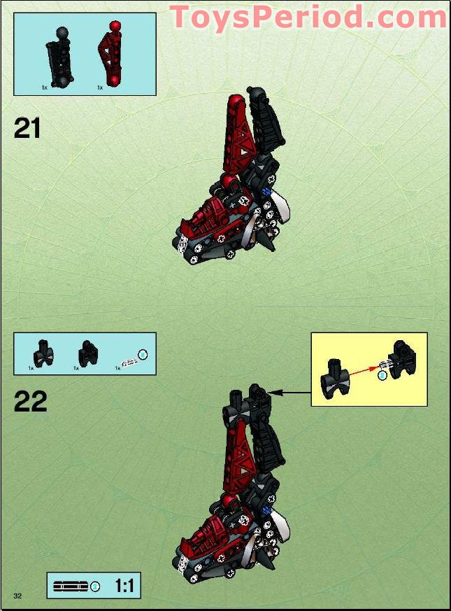 LEGO 10203 Voporak Instructions and Parts List
