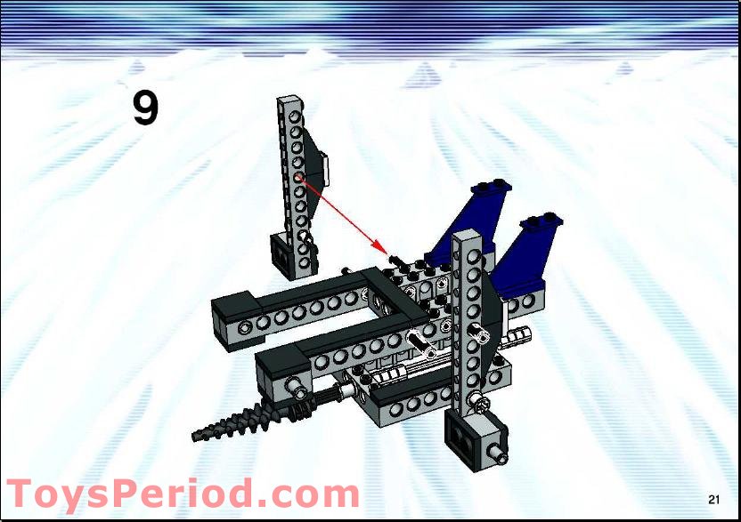 LEGO 4744 Tundra Tracker Instructions and Parts List