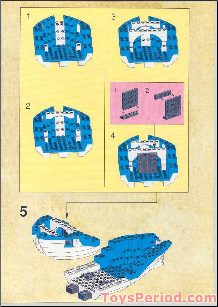 LEGO 6291 Armada Flagship Instructions and Parts List