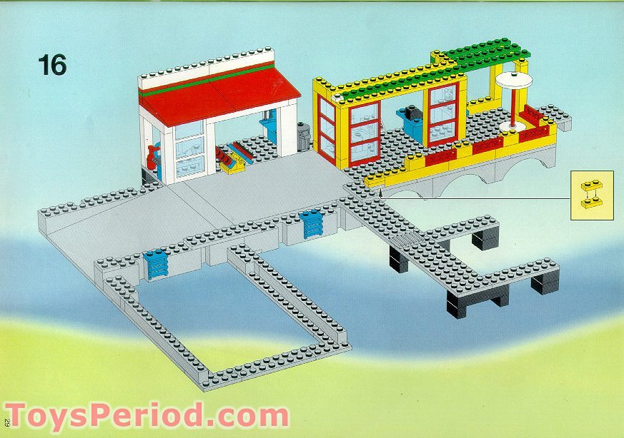 LEGO 6543 Sail 'n' Fly Marina Instructions and Parts List