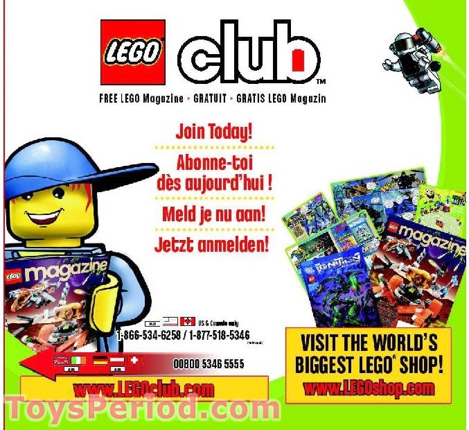 LEGO 7681 Separatist Spider Droid Instructions and Parts List