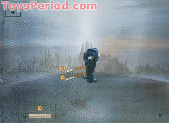 LEGO 8602 Toa Nokama Instructions and Parts List