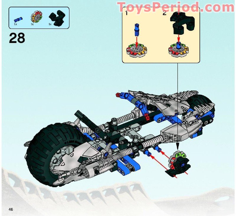 LEGO 8993 Kaxium V3 Instructions and Parts List