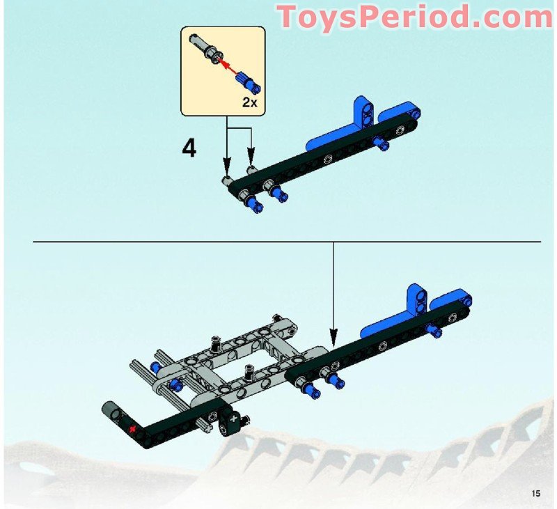 LEGO 8993 Kaxium V3 Instructions and Parts List