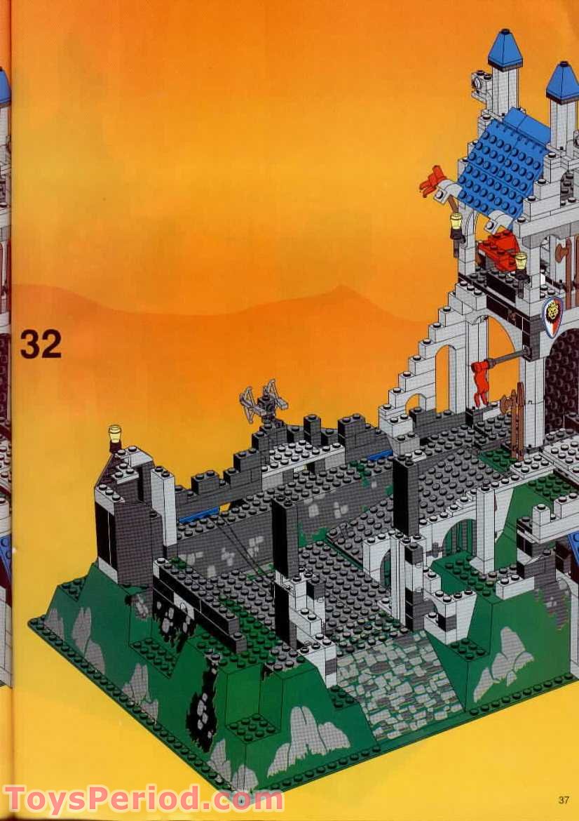 LEGO 6090 Royal Knight's Castle Instructions and Parts List