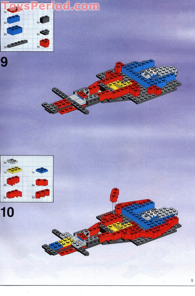 LEGO 2556 Shell Promotional Set, Ferrari Formula 1 Racing Car ...