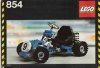 LEGO 854 Go-Kart Instructions and Parts List