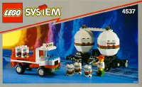 LEGO 4537 Octan Twin Tank Rail Transport Instructions and Parts List