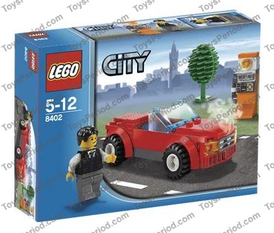 LEGO 8402 Sports Car Set Parts List