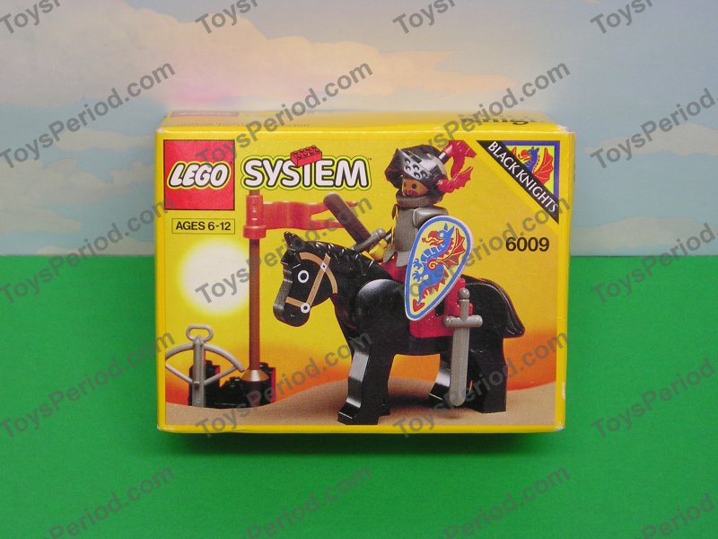 LEGO 6009 Black Knight Instructions and Parts List