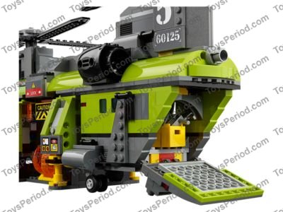 LEGO 60125 Volcano Heavy-lift Helicopter Set Parts List
