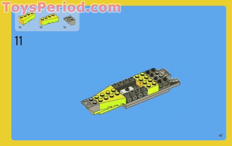 LEGO 6912 Super Soarer Instructions and Parts List