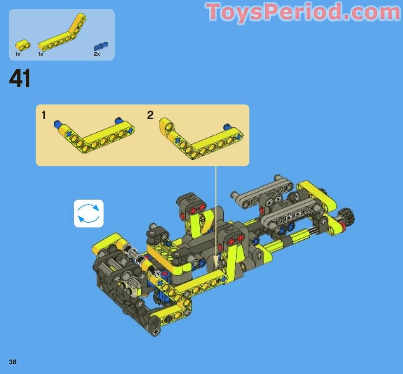 LEGO 8067 Mini Mobile Crane Instructions and Parts List