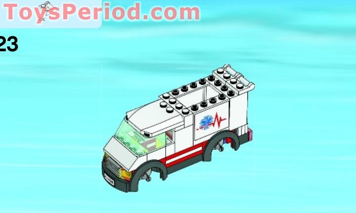 LEGO 4429 Helicopter Rescue Instructions and Parts List