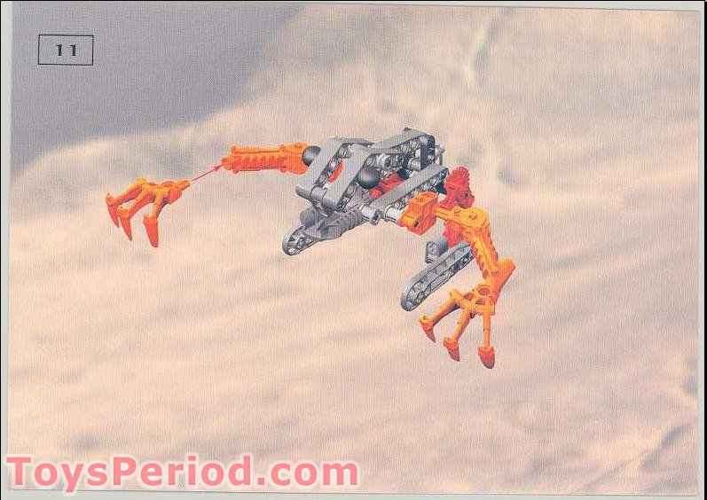LEGO 10023 Bionicle Master Builder Set Instructions and Parts List