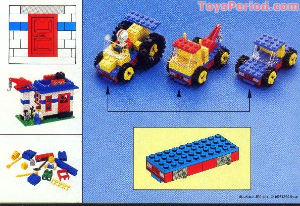 LEGO 4222 Challenger Set 300 Instructions and Parts List