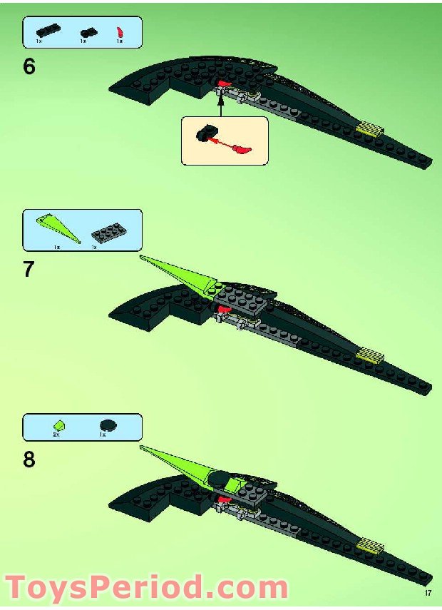 LEGO 7649 MT-201 Ultra-Drill Walker Instructions and Parts List