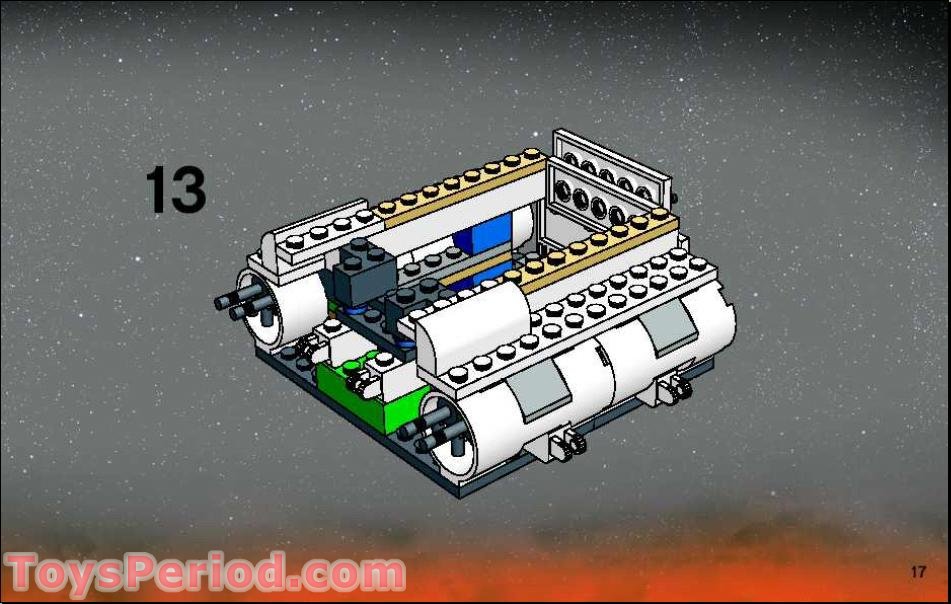 LEGO 7264 Imperial Inspection Instructions and Parts List