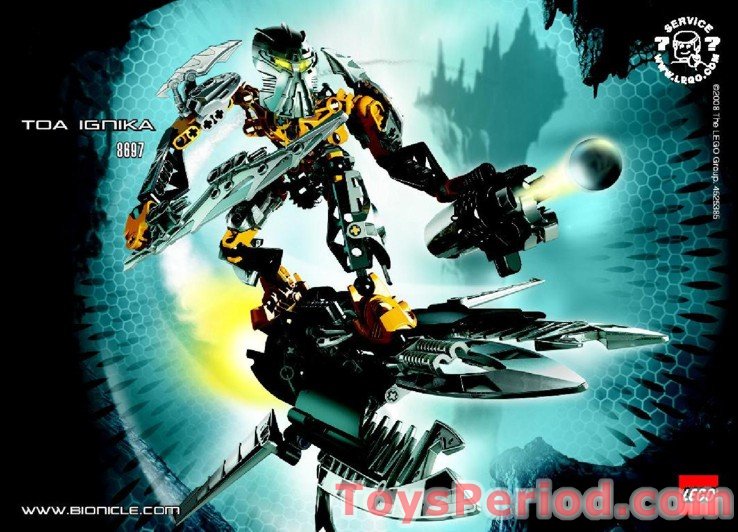 LEGO 8692 Vamprah Instructions and Parts List