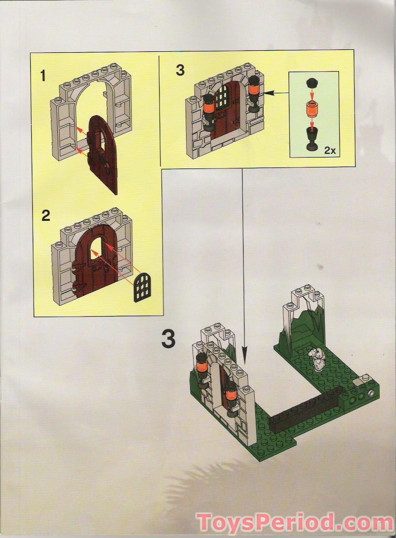 LEGO 8823 Mistlands Tower Instructions and Parts List