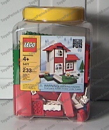 LEGO 5477 LEGO Classic House Building Set Parts List
