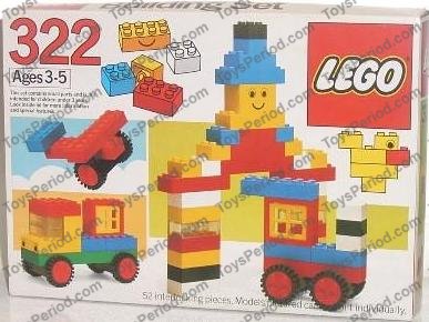 LEGO 322-1 Basic Set Parts List