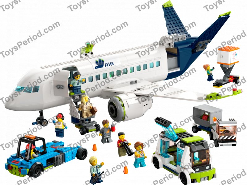 LEGO 60367 Passenger Airplane Set Parts List