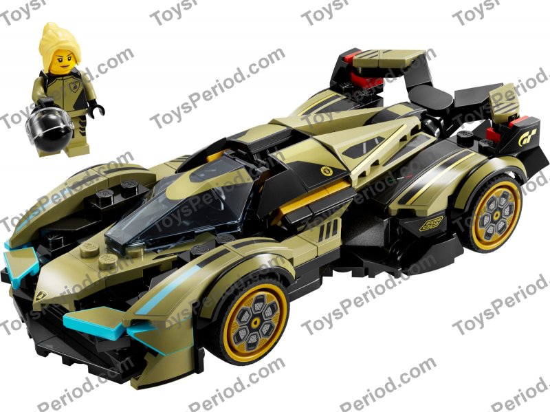 LEGO 76923 Lamborghini Lambo V12 Vision Gran Turismo Set Parts List