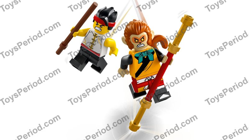 LEGO 80030 Monkie Kid’s Staff Creations Set Parts List