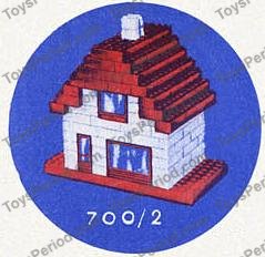 LEGO 700.2 Gift Package (LEGO Mursten) Set from 1954 | LEGO Reference