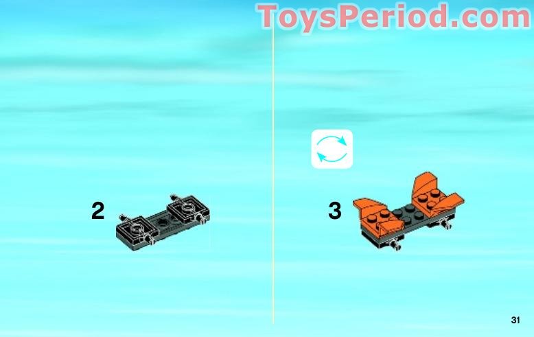 LEGO 60022 Cargo Terminal Instructions and Parts List