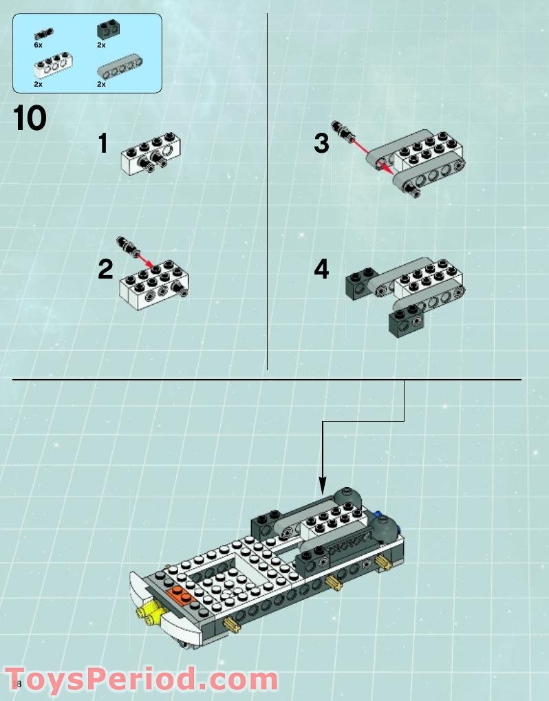 LEGO 70705 Bug Obliterator Instructions and Parts List