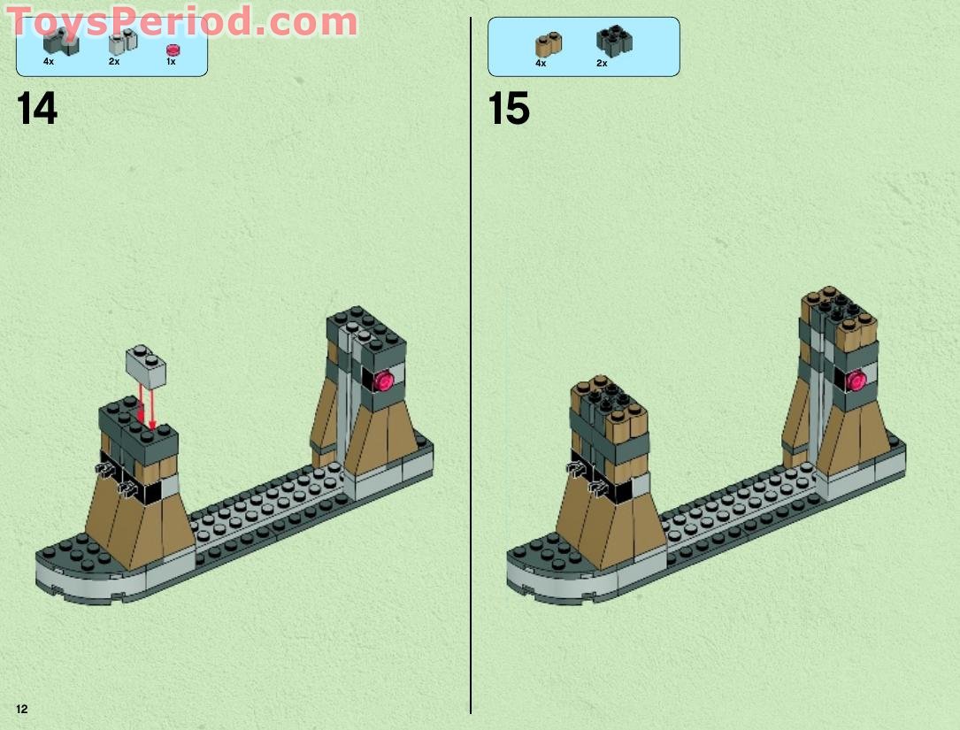 LEGO 75005 Rancor Pit Instructions and Parts List